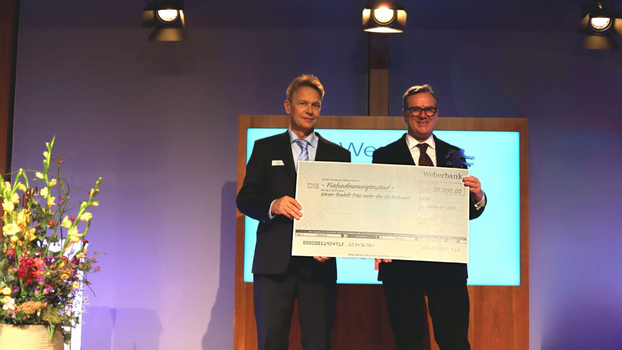 Fotos Preisverleihung 2025 - Werner Bonhoff Stiftung