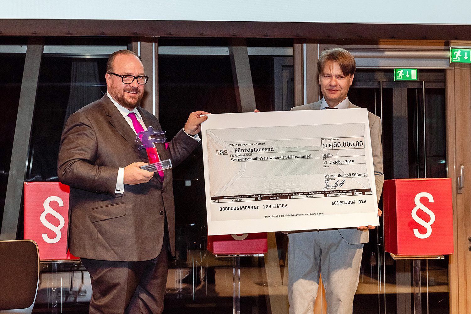 Fotos Preisverleihung 2019 - Werner Bonhoff Stiftung